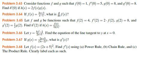 The Product And Quotient Rules I