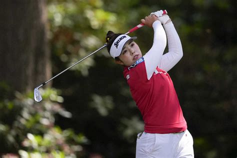 最終日、首位に5打差の暫定2位で折り返した山下美夢有（ap） ― スポニチ Sponichi Annex スポーツ