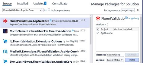 Test Extensions — Fluentvalidation Documentation Sovrny
