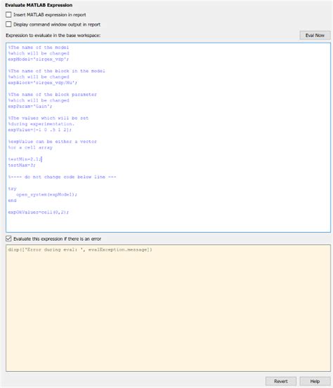 Create Simulink Report Generator Reports Interactively MATLAB