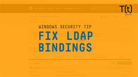 How To Fix Insecure Ldap Binds Cso Online