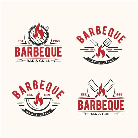 Barbeque Vintage Logo Des Logos De Barbecue Distinctifs Pour Votre