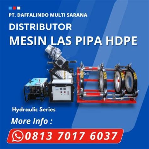 Mesin Sambung Pipa HDPE Manual 160mm 4 Clamp Di Jakarta Timur Tribun JualBeli