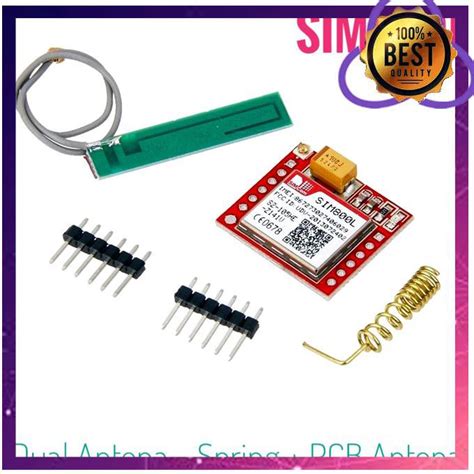 Jual Sim800l Dual Antena Module Gsm Gprs Sms Call For Arduino Shopee