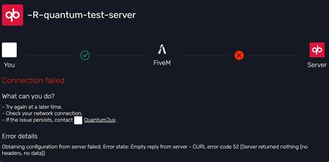 Curl Errror Code 52 Fivem Client Support Cfxre Community