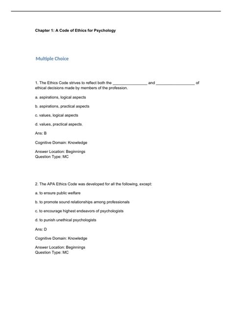 Master Your Course With The Decoding The Ethics Code A Practical Guide