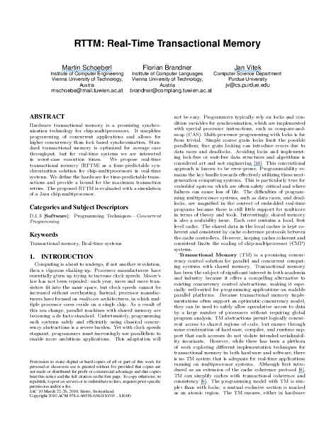 pdf rttm real time transactional memory jan vitek