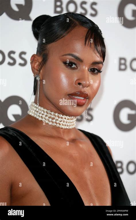 Sabrina Dhowre Elba Attends The Gq Men Of The Year Awards At The Mandarin Oriental Hyde