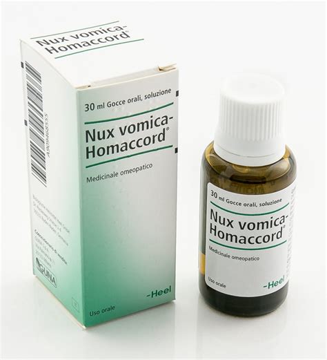 Nux Vomica Homaccord Scopri A Cosa Serve E Quando Usarlo