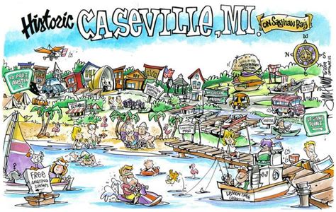 The Stages Of Creating A Cartoon Map Cartoon Map Create A Cartoon Illustrated Map