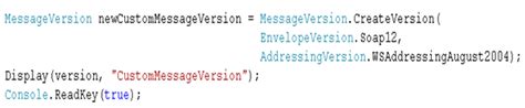 Wcf Soap Message Version Dhananjay Kumar