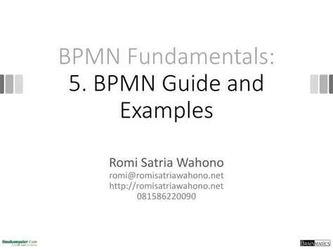 PPT BPMN Fundamentals 5 BPMN Guide And Examples PowerPoint Presentation ID 1572604