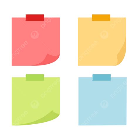 다채로운 스티커 메모 노트 일러스트 메모 일러스트 메모지 일러스트 스티커 일러스트 종이 일러스트 포스트잇 일러스트 스티커 메모