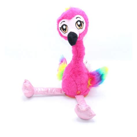 Փափուկ խաղալիք պարող Ֆլամինգո Usb էլ մարտկոցով խոսքեր կրկնող