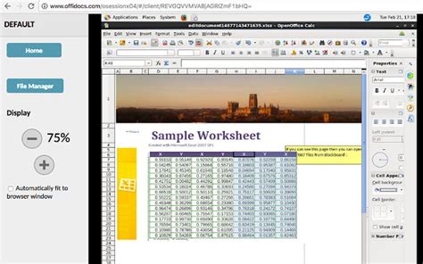 OpenOffice Calc Online For Xls Spreadsheets Na Google Chrome Rozszerzenie Download
