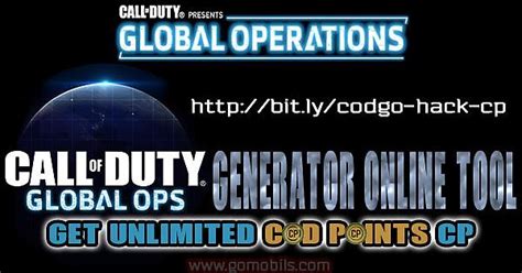 Call Of Duty Global Operations Hack Mod Generator Cp Cod Points Free