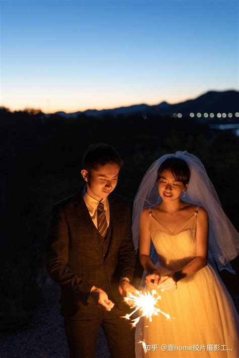 美哭了一定要尝试的夜景烟花婚纱照 知乎