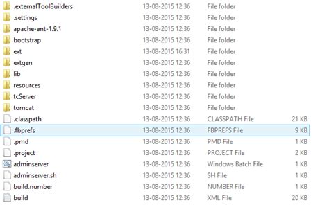 Learn Hybris How To Set Ant Environment In Each Hybris Folder