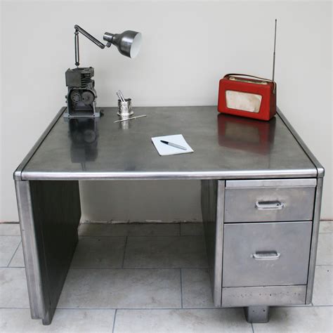 Antique Industrial Desk