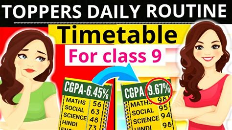 Class 9 Time Table For Study At Kevin Blankenship Blog