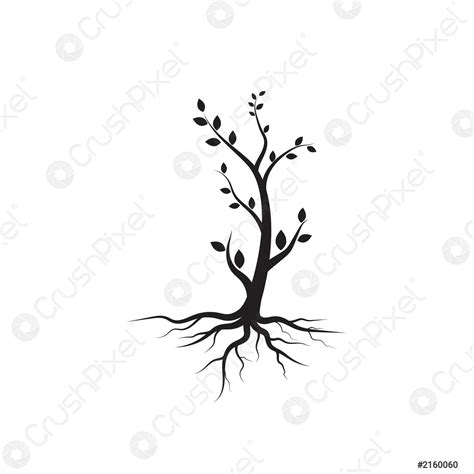 Tree Branch Vector Ilustration Design Stock Vector 2160060 Crushpixel
