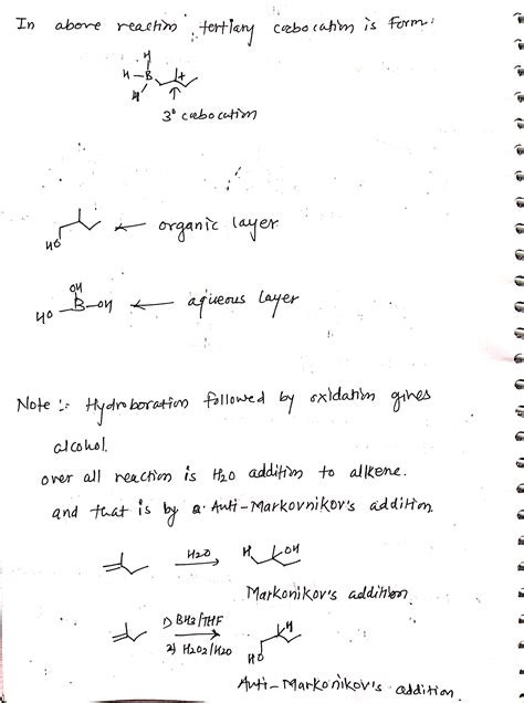 [solved] The Reactants Is 1 Methyl Cyclohexene Solvent Et2o Reagent Bh3 Thf Course Hero