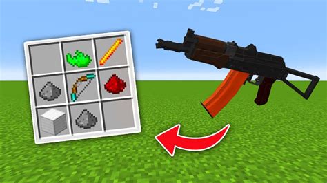 How To Make A Gun In Minecraft No Mods Youtube