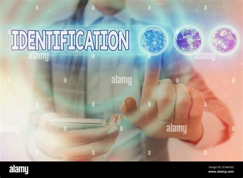 Word Writing Text Identification Business Photo Showcasing An Action