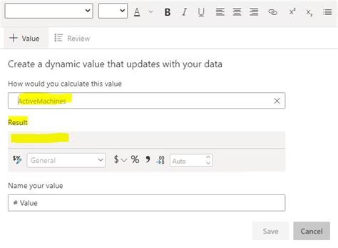 solved not able to add measure in textbox microsoft power bi community