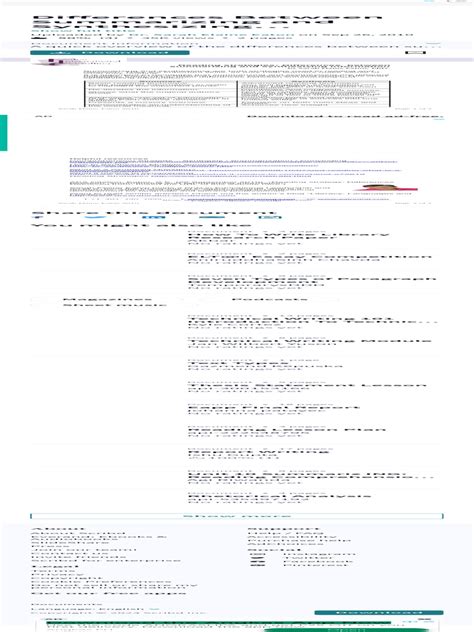 Differences Between Summarizing And Synthesizing Pdf Scribd Written Communication