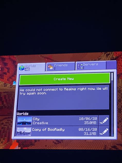 Could Not Connect To Realms Right Now Error Ive Been Having This Error For Months Now Anyone
