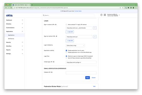 Okta Integration Metric Ai Help