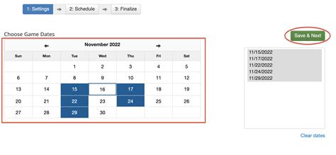 League Scheduler Arbitersports