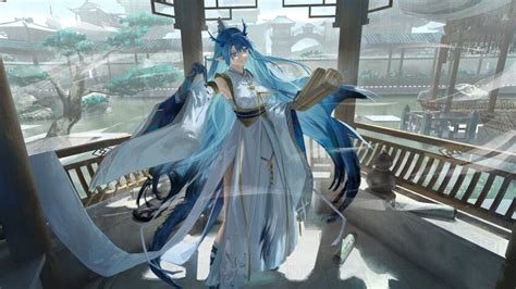 Gyoukan Jfxc Ling Arknights Ling It Does Wash The Strings