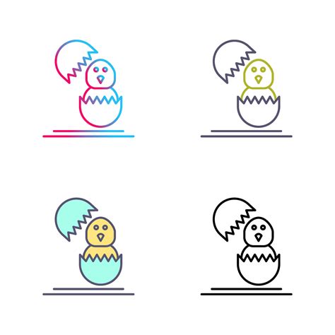 Icono De Vector De Pollito 25100411 Vector En Vecteezy