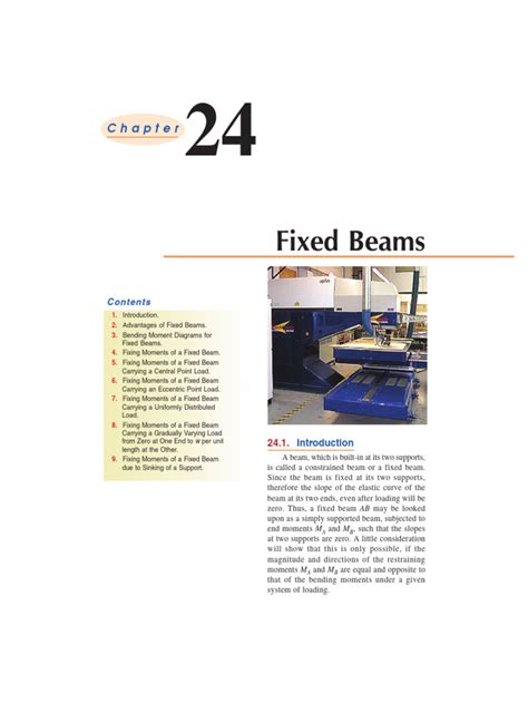 Continous Beams By Theorem Pdf Beam Structure Bending