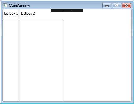 C Dock Wpf Listbox To Window Stack Overflow