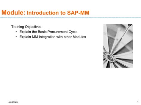 Sap Mm Overview Presentation Guide Beginner Ppt