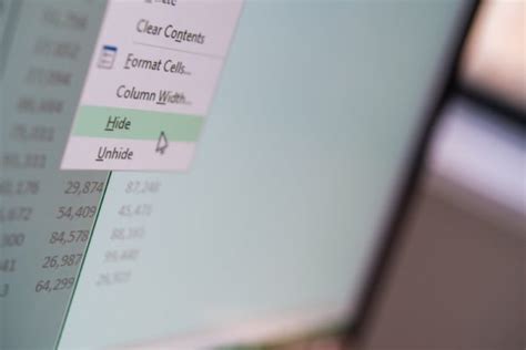 0029 Excel Shortcuts How To Hide And Unhide Rows And Columns Excelshir
