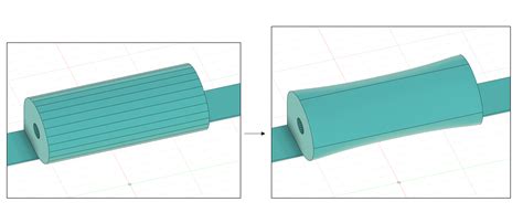 modifying a build merging surfaces but once merged they taper in