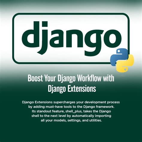 Muhammad Tahir Awan On Linkedin Boost Your Django Workflow With Django