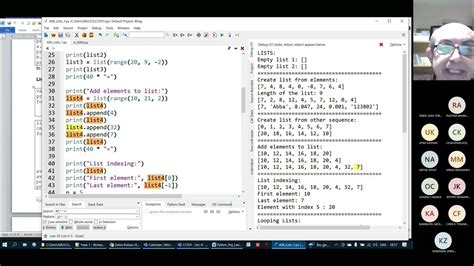 Python 6 Lists 1 Cs101 2022 11 21 Youtube