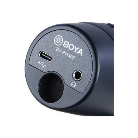 BOYA BY-PM500 USB Desktop Condenser Microphone with Desk Stand for iOS ...