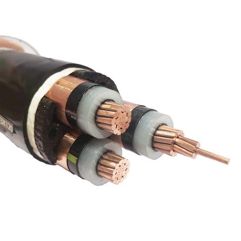 Medium Voltage 33kv Hammered 3 Core Copper Cable Dh Cable