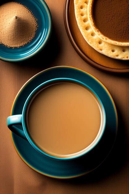 Premium Ai Image A Bee Flower Background