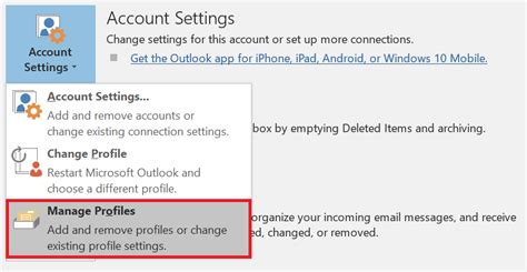 Create An Outlook Profile Using These Simple Steps