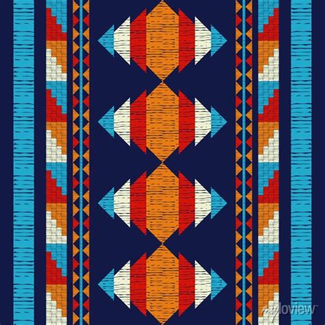 Pendleton Pattern Vector