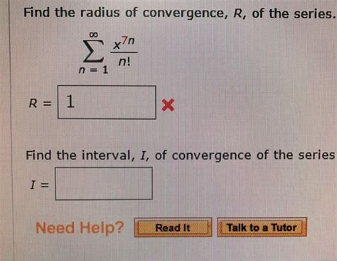 Solved Find The Radius Of Convergence R Of The Series S