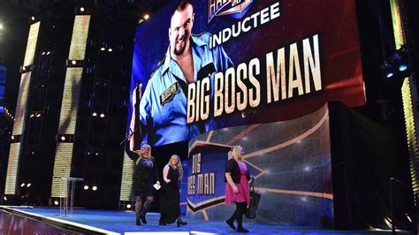Big Boss Man Gets Inducted Into The Wwe Hall Of Fame Class Of 2016