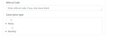 Django 3 Align Radio Button Horizontally Stack Overflow